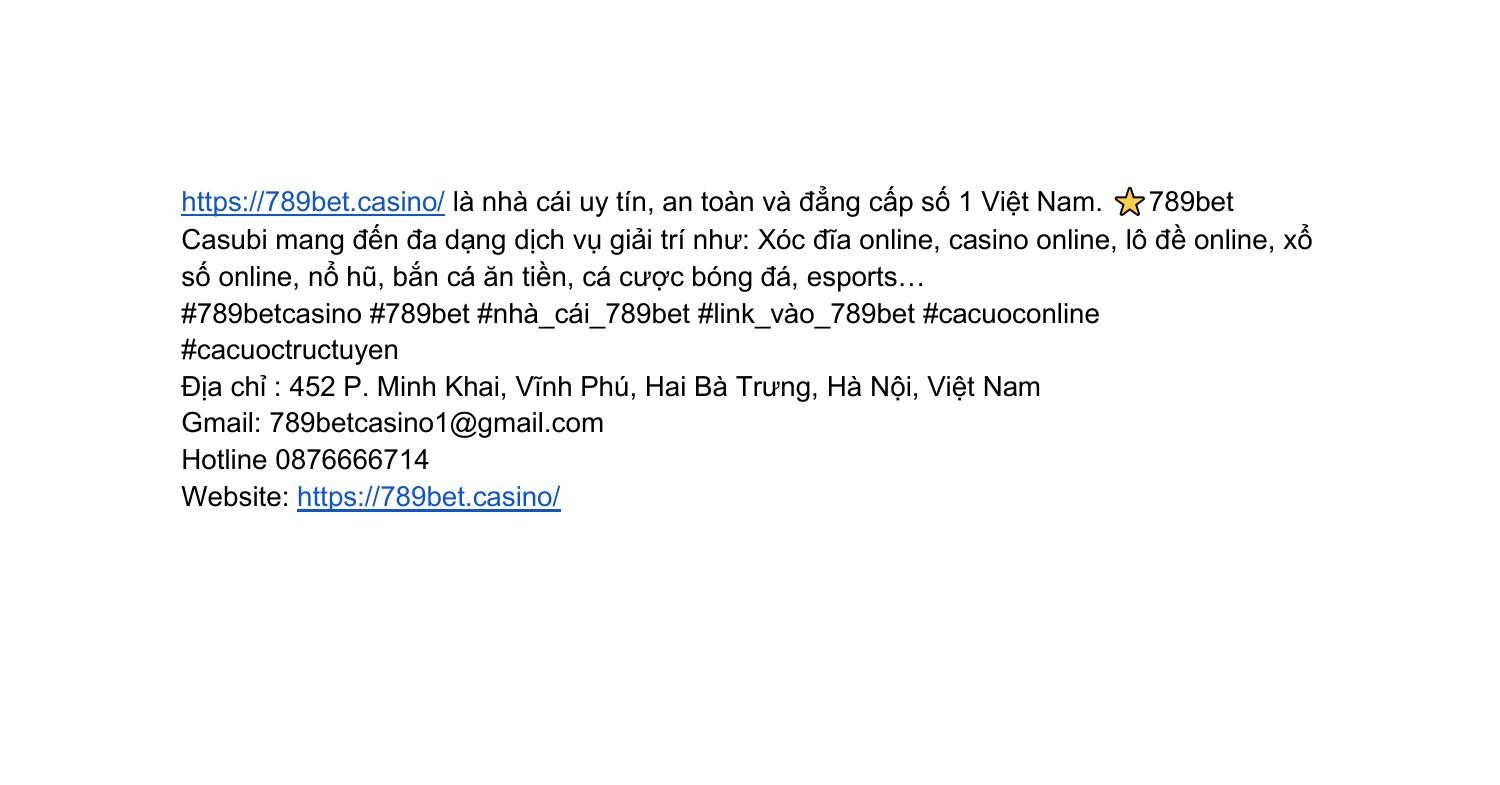 gioi thieu 789bet.casino.docx | DocDroid