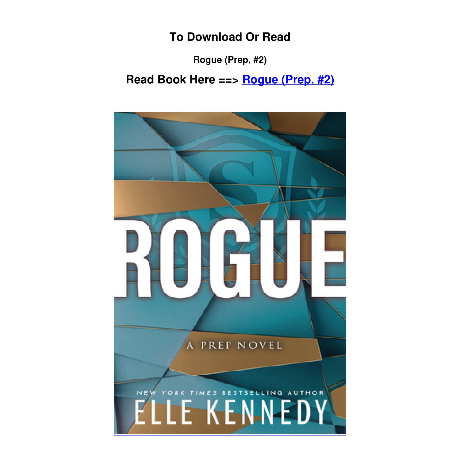 EPUB Download Rogue Prep 2 by Elle Kennedy.pdf | DocDroid