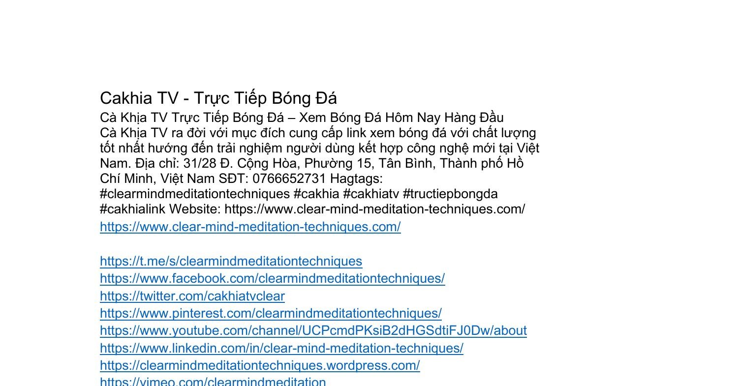 Cakhia TV.docx | DocDroid