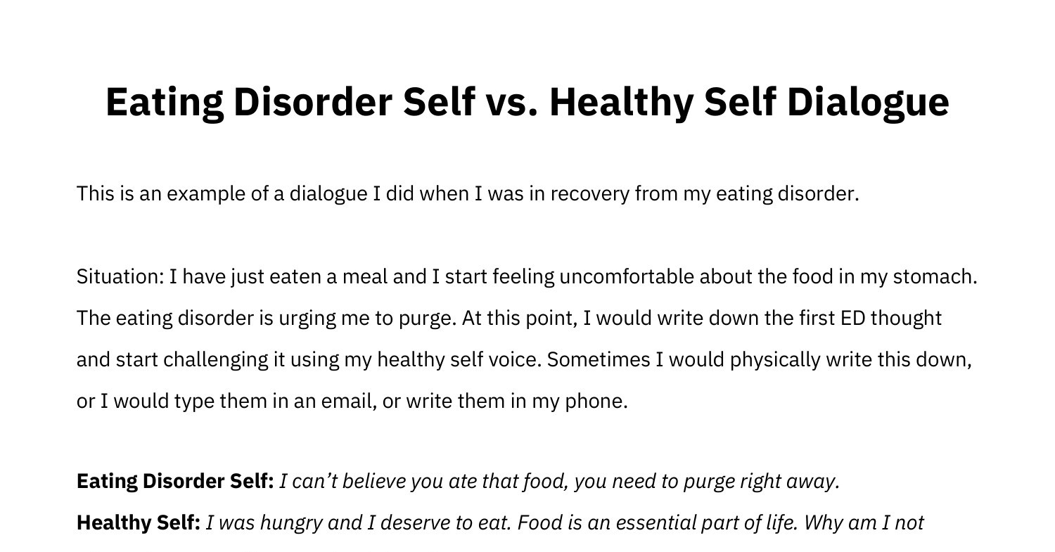 Eating Disorder Self vs. Healthy Self Dialogue.pdf | DocDroid