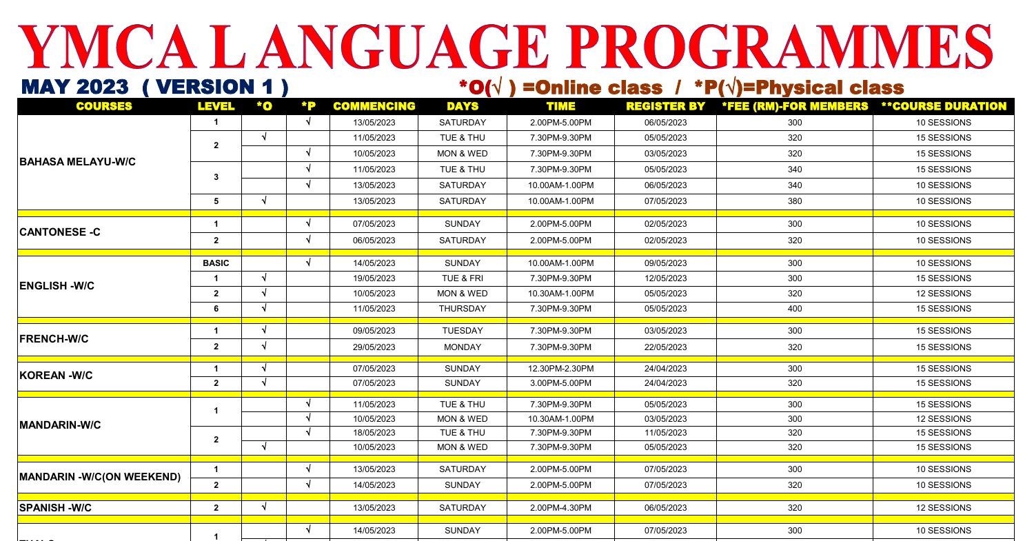 Language schedule for May 2023 ( Version 1 ).pdf | DocDroid