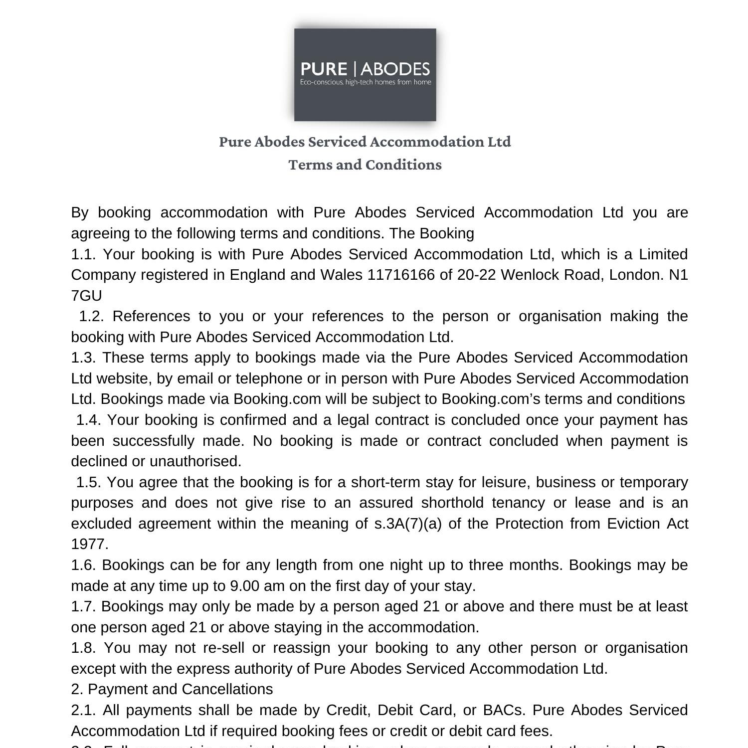 Pure Abodes Serviced Accommodation Ltd Terms and Conditions-.pdf | DocDroid