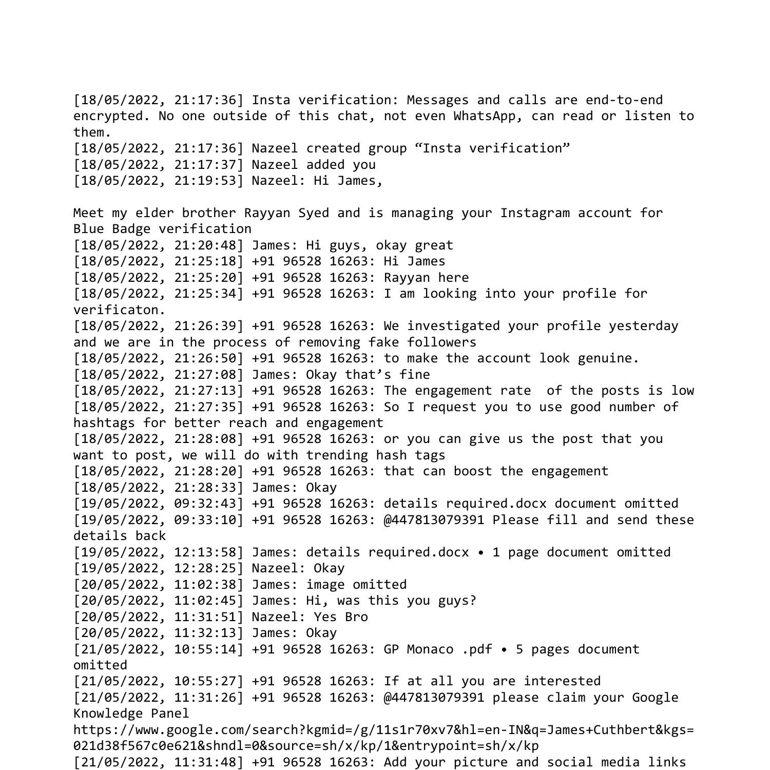 Entire WhatsApp Chat.pdf | DocDroid