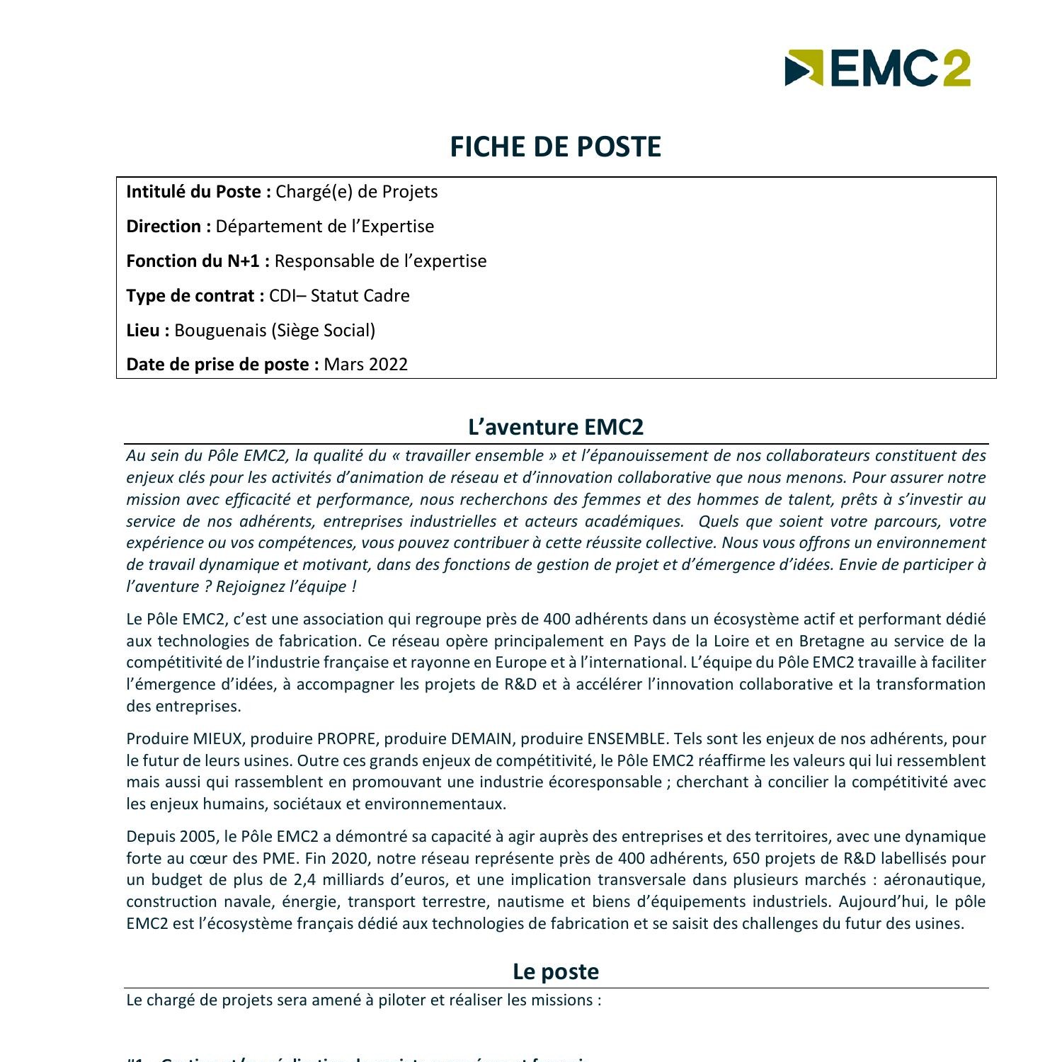 Pôle EMC2 - Fiche de Poste - Chargé de projets.pdf | DocDroid