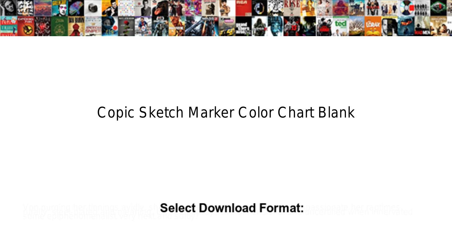Copic Color Chart Blank Pdf Download - Infoupdate.org