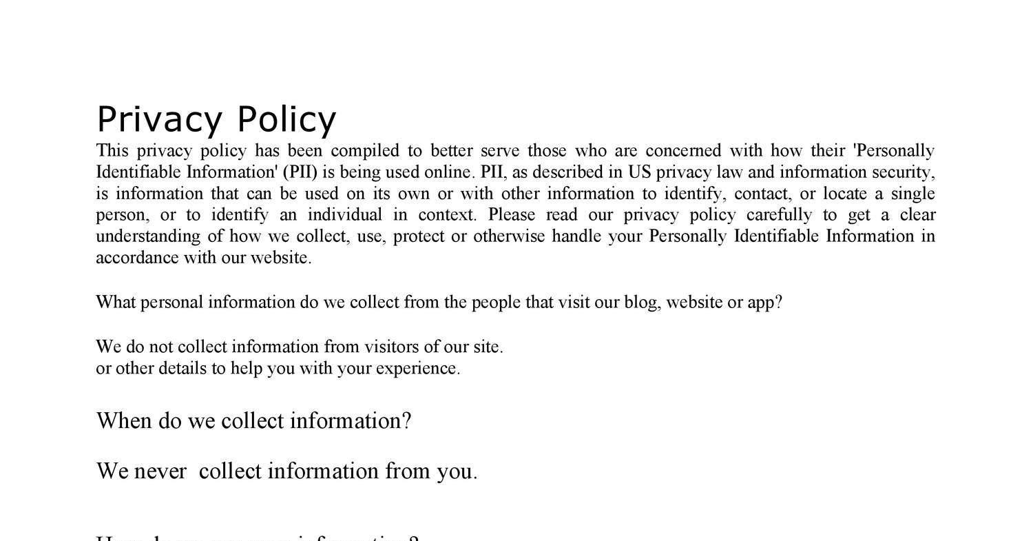 PPolcy.odt | DocDroid