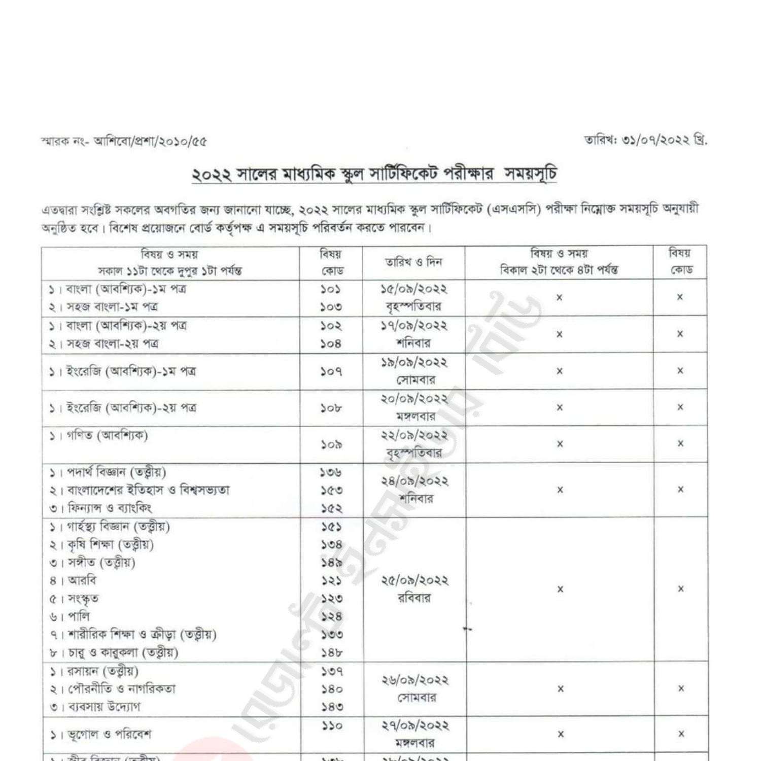 SSc routine 2022.pdf | DocDroid