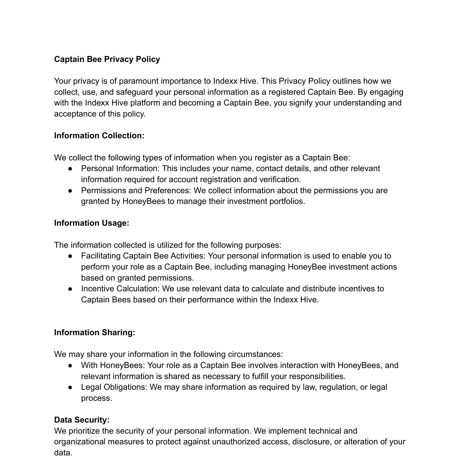 Privacy Policy Captain Bee (1).pdf | DocDroid