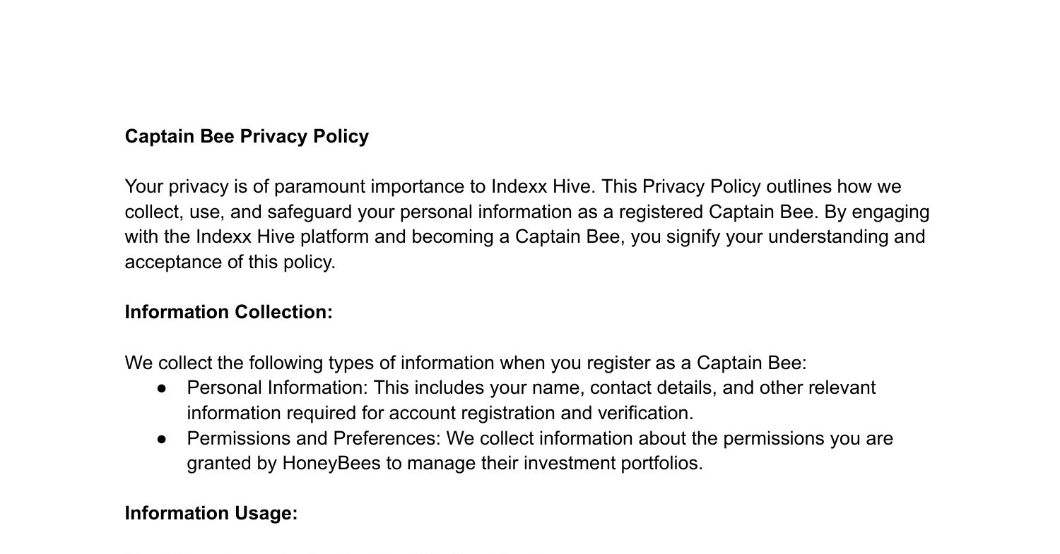 Privacy Policy Captain Bee (1).pdf | DocDroid