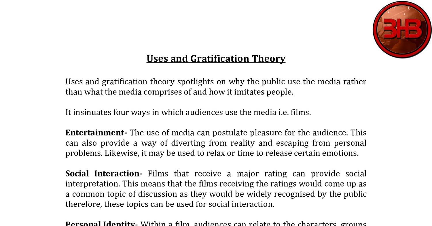 Uses and Gratification Theory.docx | DocDroid