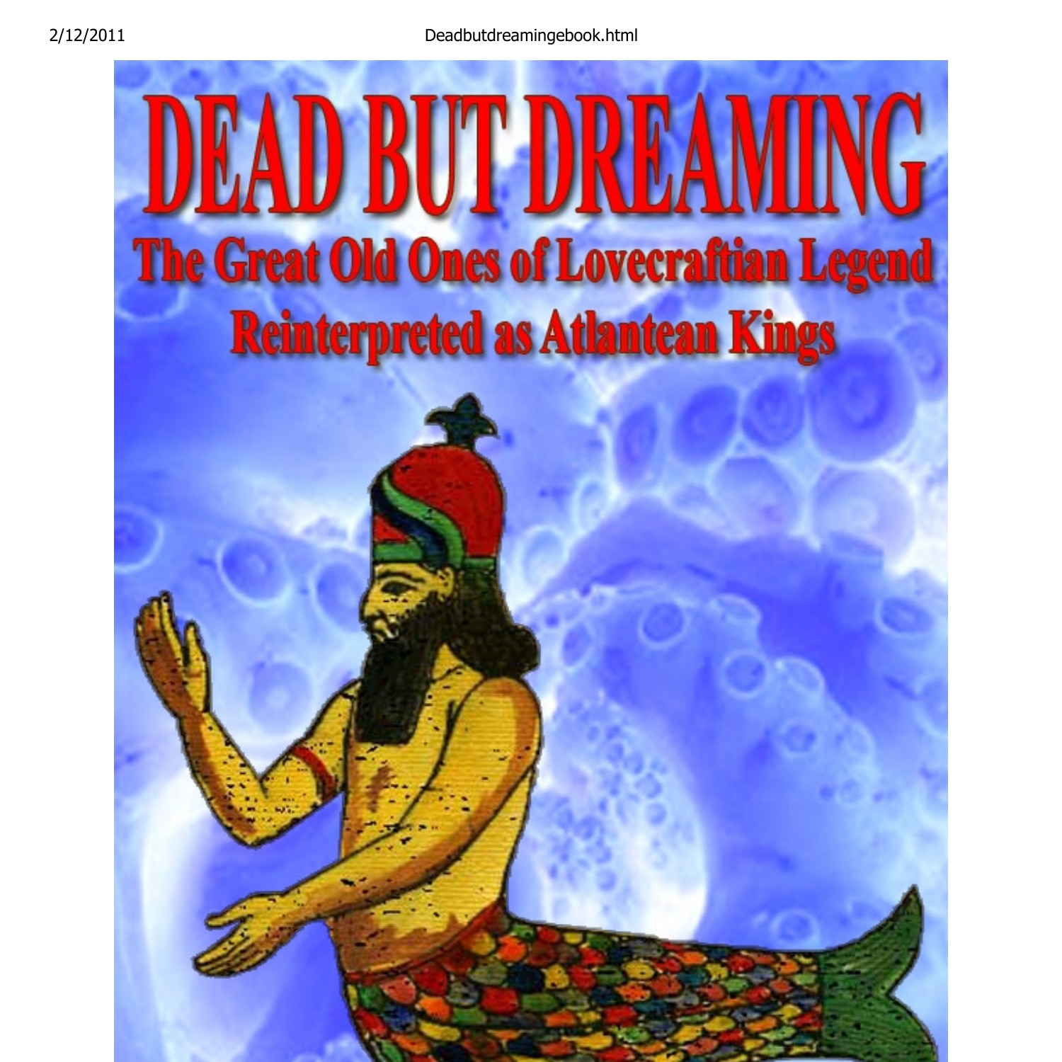 Dead But Dreaming The Great Old Ones of Lovecraftian Legend ...