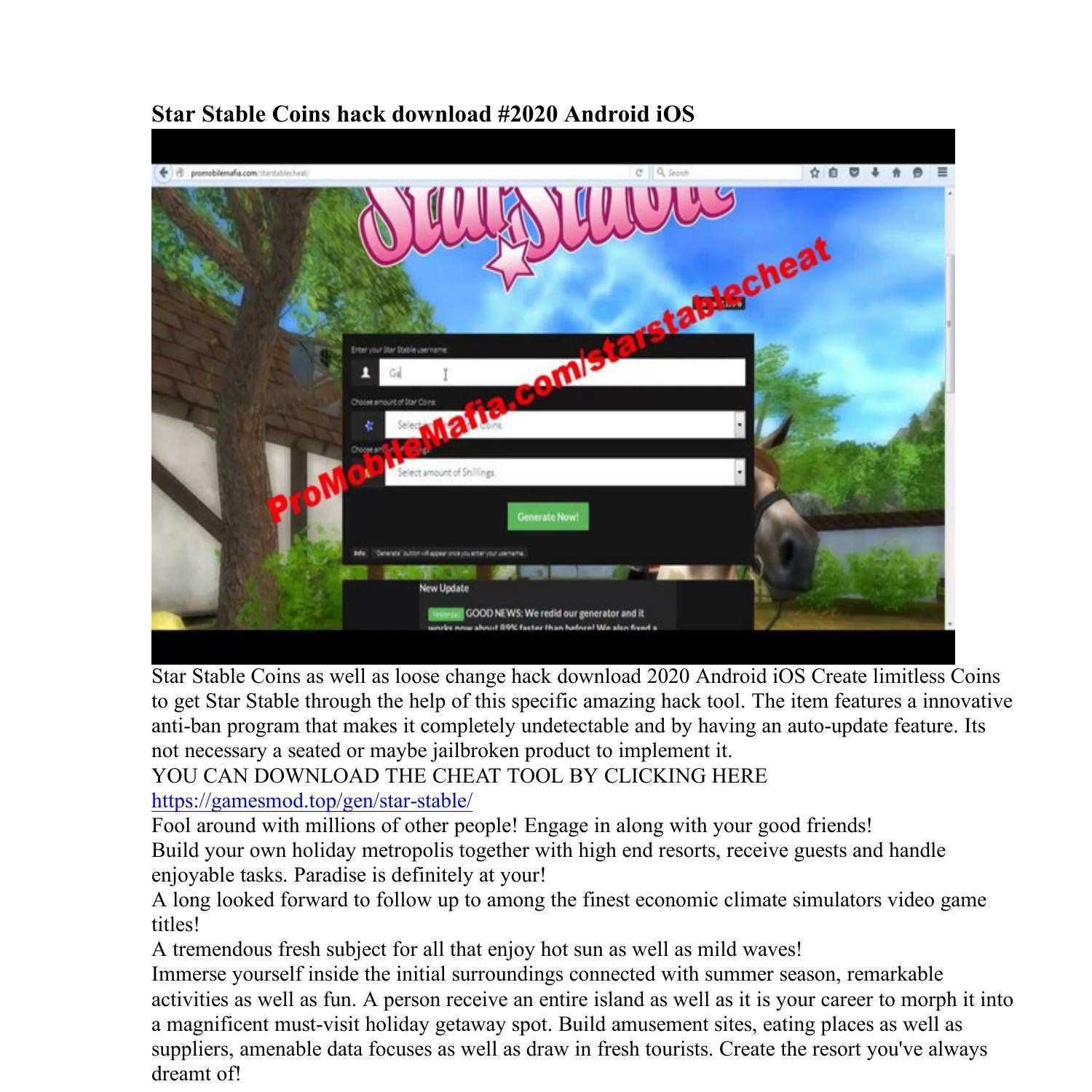 7 Star Stable hacks.pdf | DocDroid