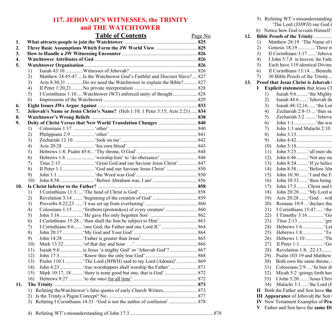 117. JEHOVAH'S WITNESSES, the TRINITY and THE ... - Answers.pdf | DocDroid