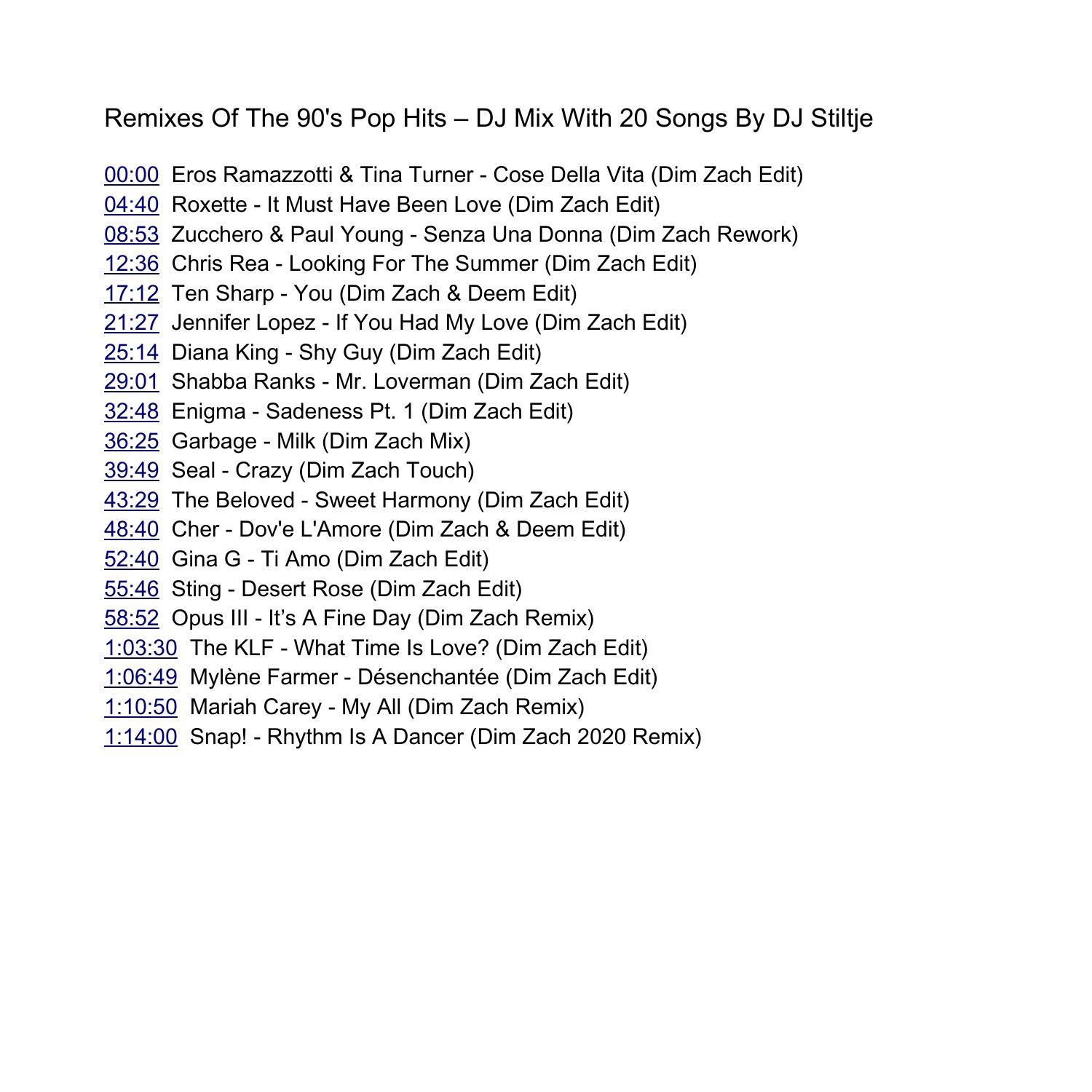 Remixes Of The 90's Pop Hits.pdf | DocDroid