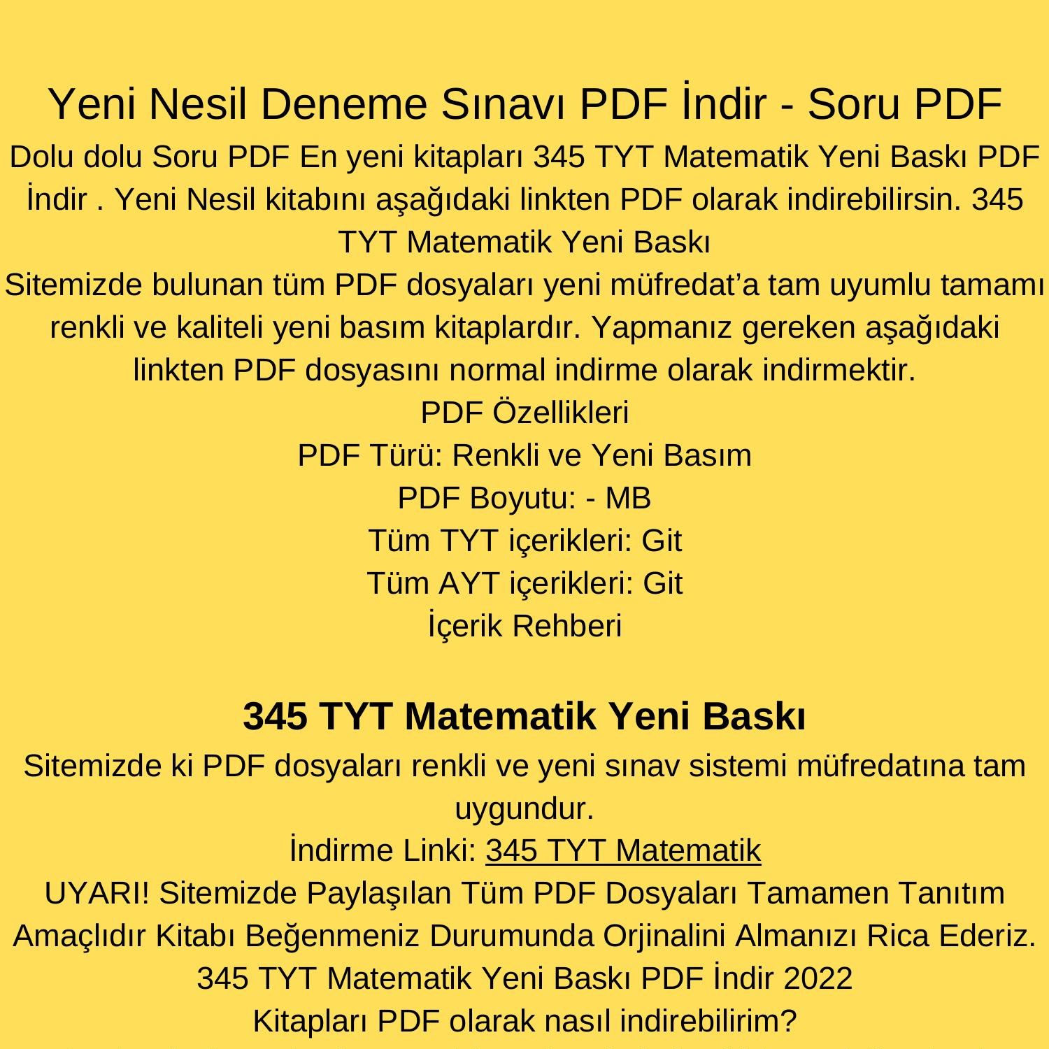 345 tyt matematik.pdf | DocDroid