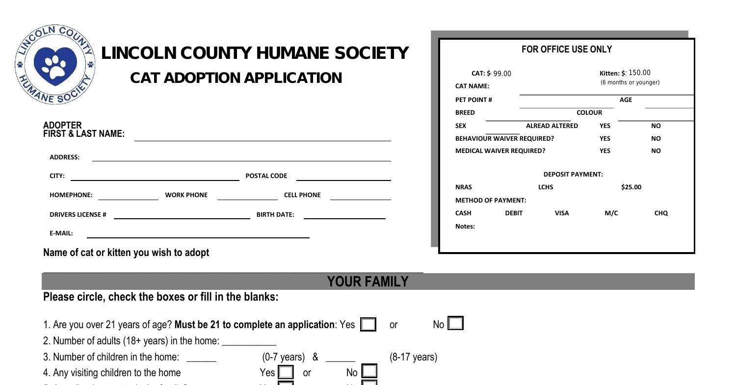Cat Adoption Application - FILLABLE - JAN2021.pdf | DocDroid