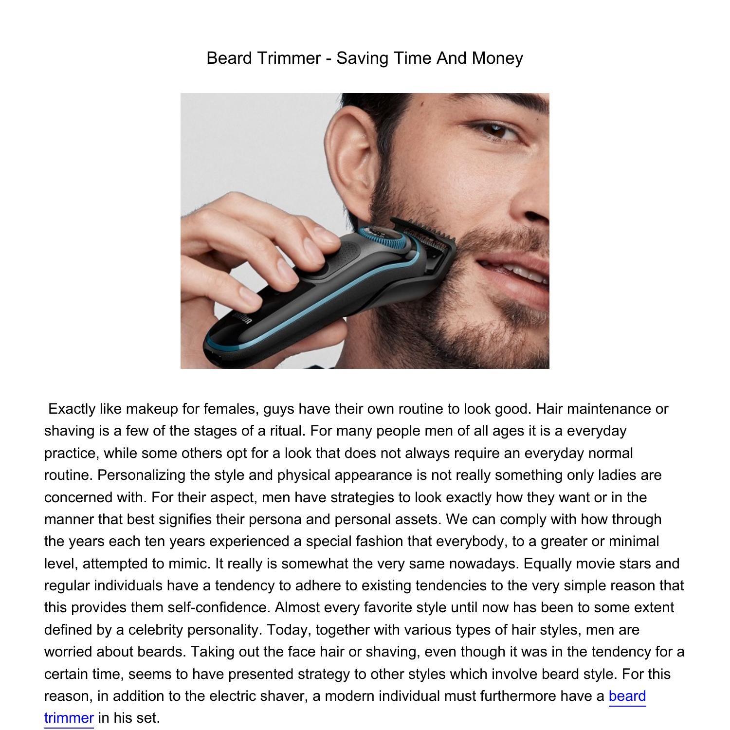 BeardTrimmer-SavingTimeAndMoney106.pdf | DocDroid