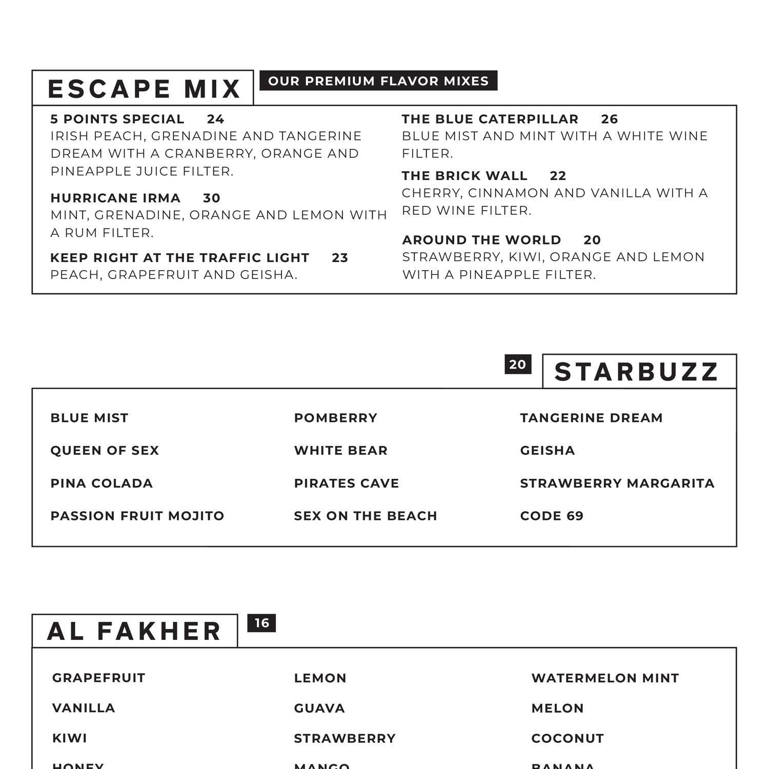 Escape Hookah Menu Final.pdf | DocDroid