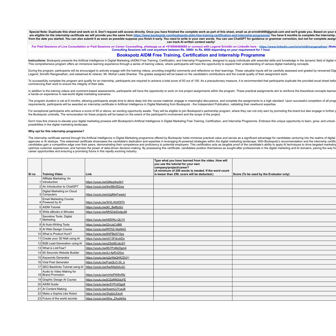 Premium AI Udemy Digital Marketing Course Links - MARKETING LEGEND ...