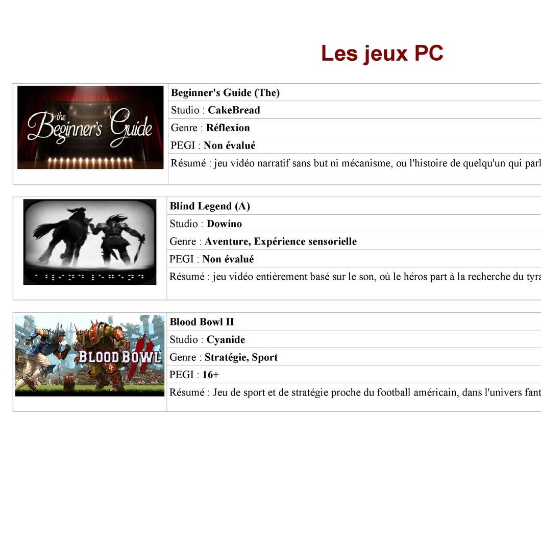 Livret de recensement des jeux vidéo de l'ALPHA.pdf | DocDroid