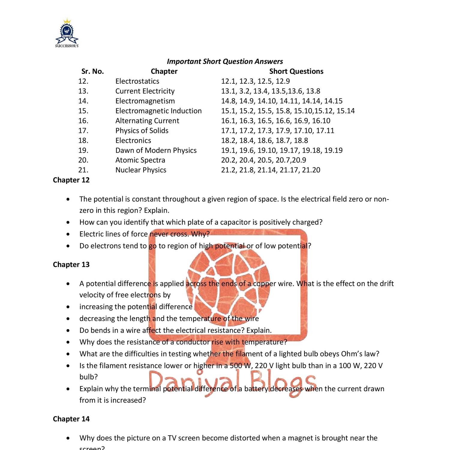 Physics Important Short Question Answers.pdf | DocDroid