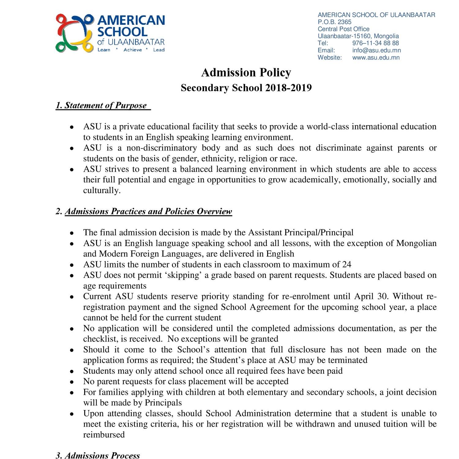 SS Admission Policy Eng 2018-2019.pdf | DocDroid