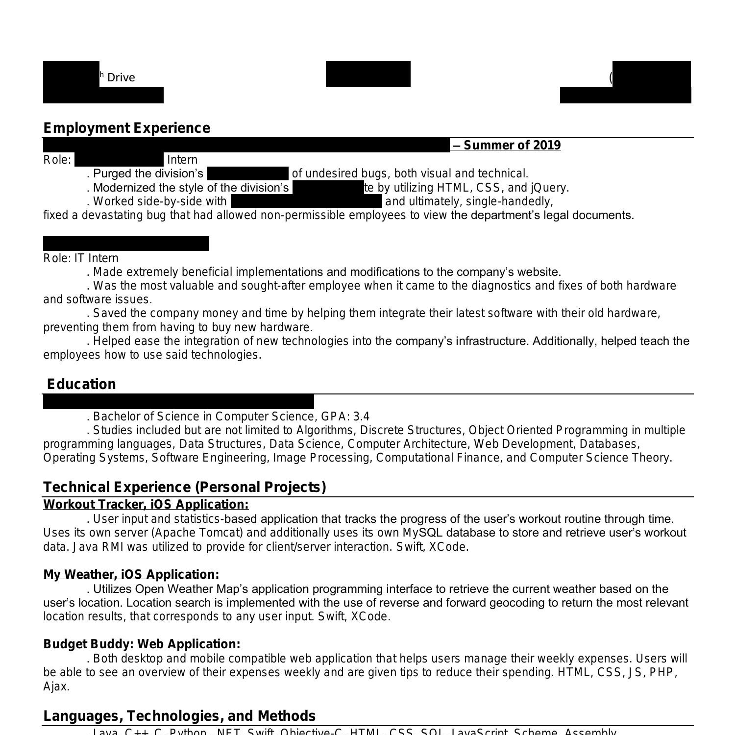 sample_resume.pdf | DocDroid
