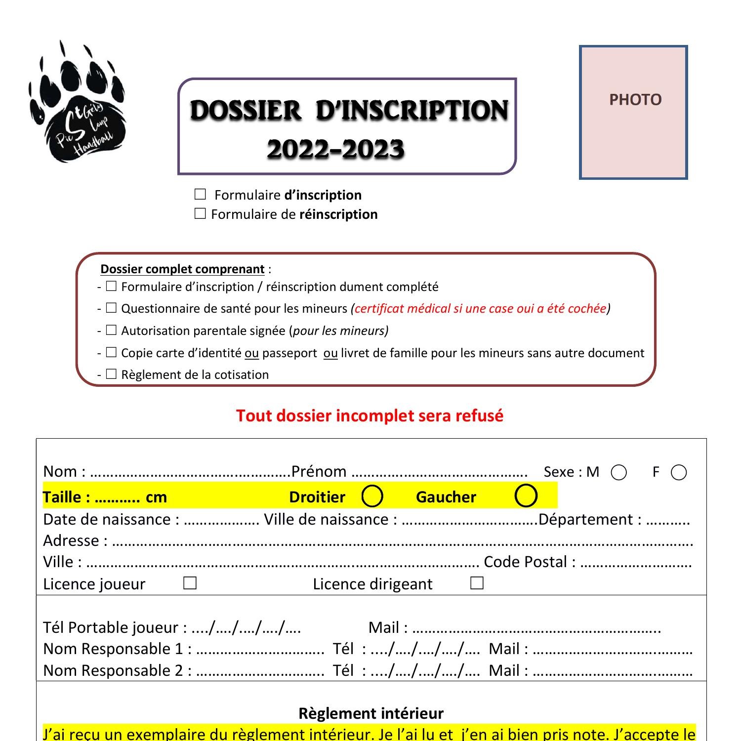 fiche inscription 2022-23.pdf | DocDroid