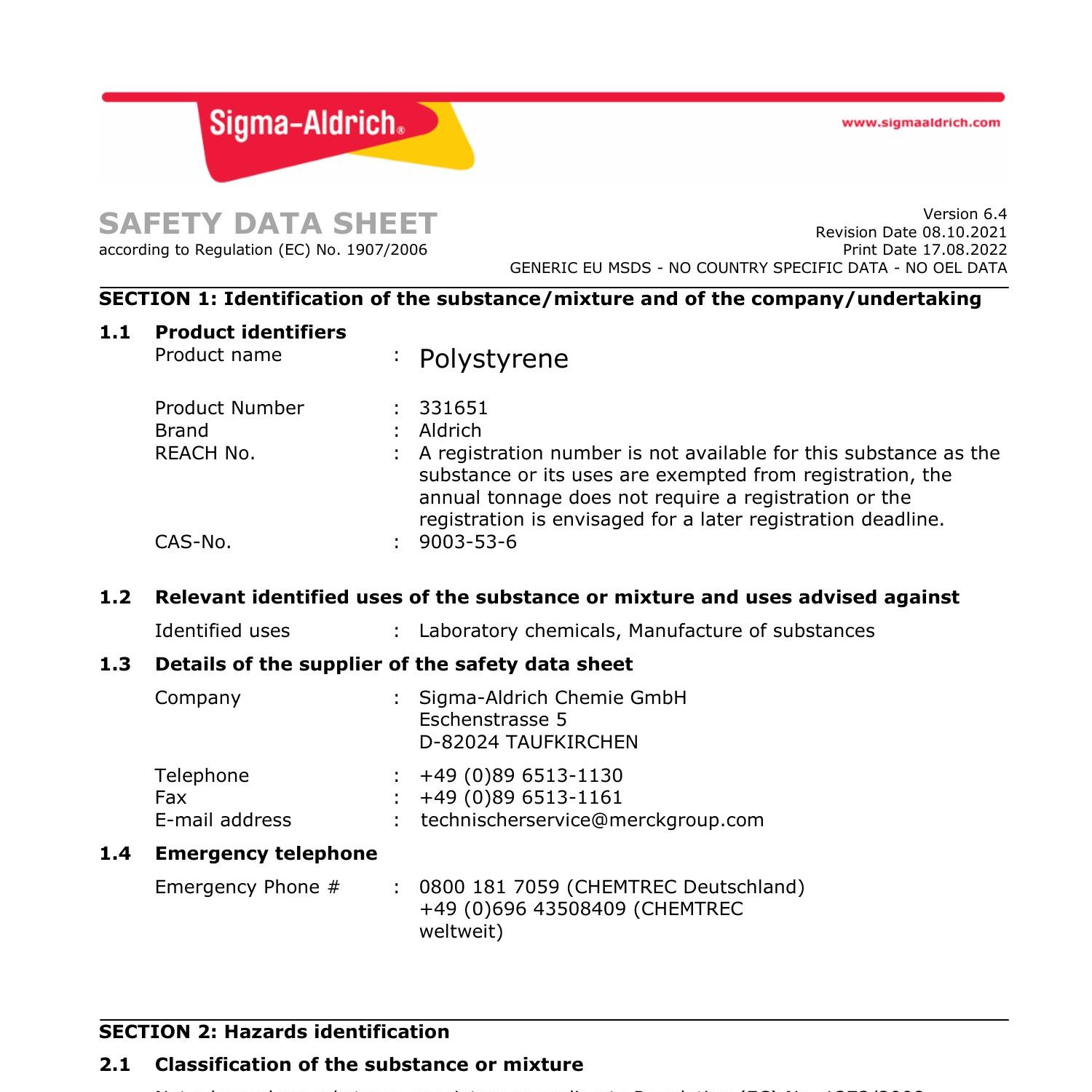 Polystyrene SA.pdf | DocDroid