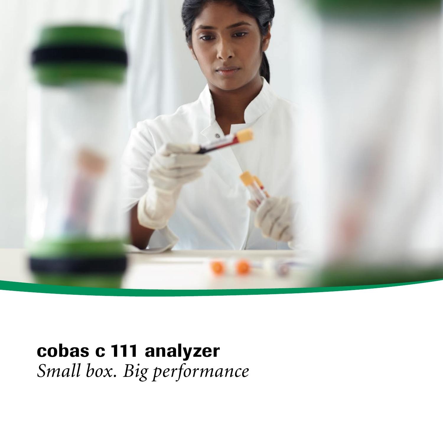 cobas c 111 analyzer brochure.pdf | DocDroid