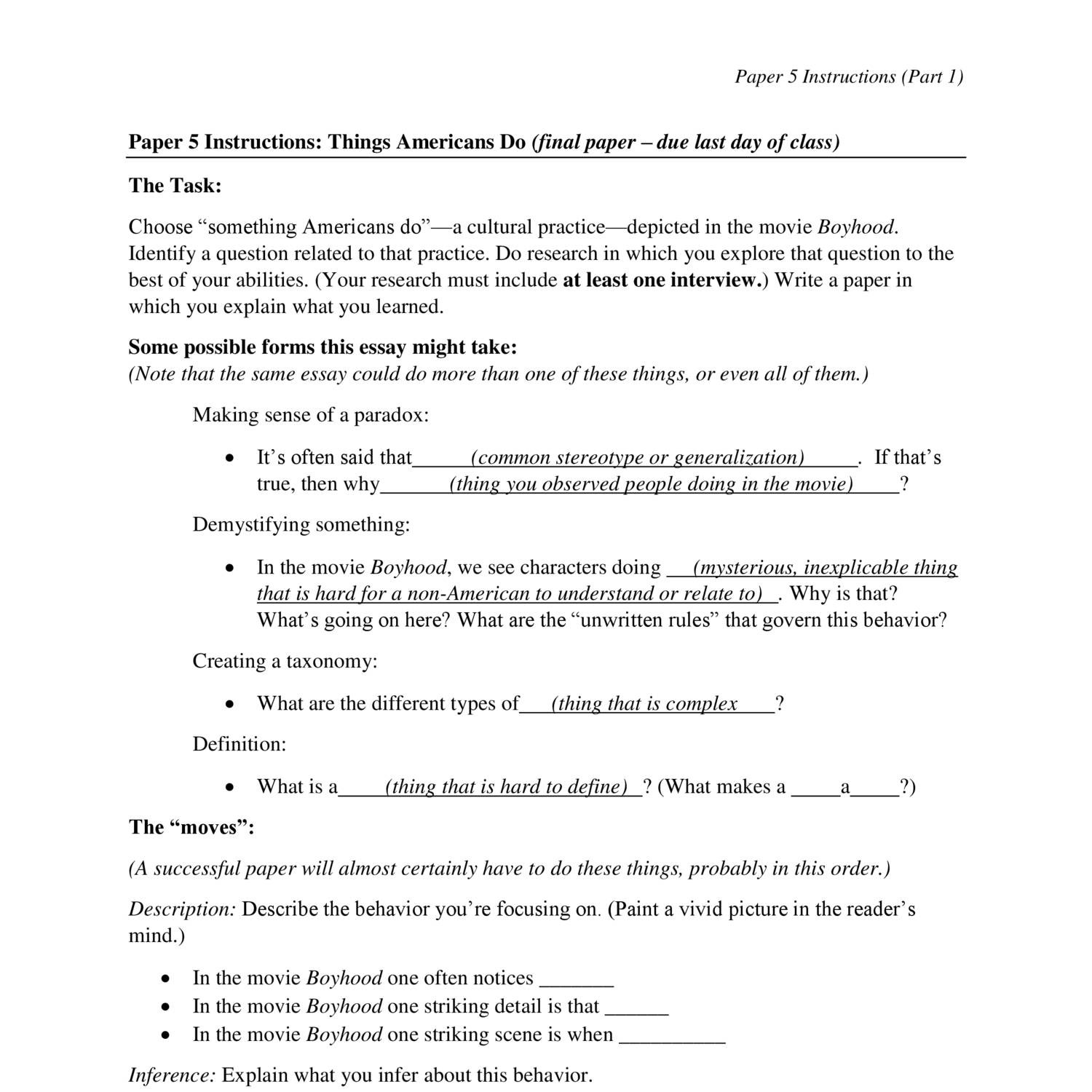 Paper 5 instructions - Part 1.docx | DocDroid