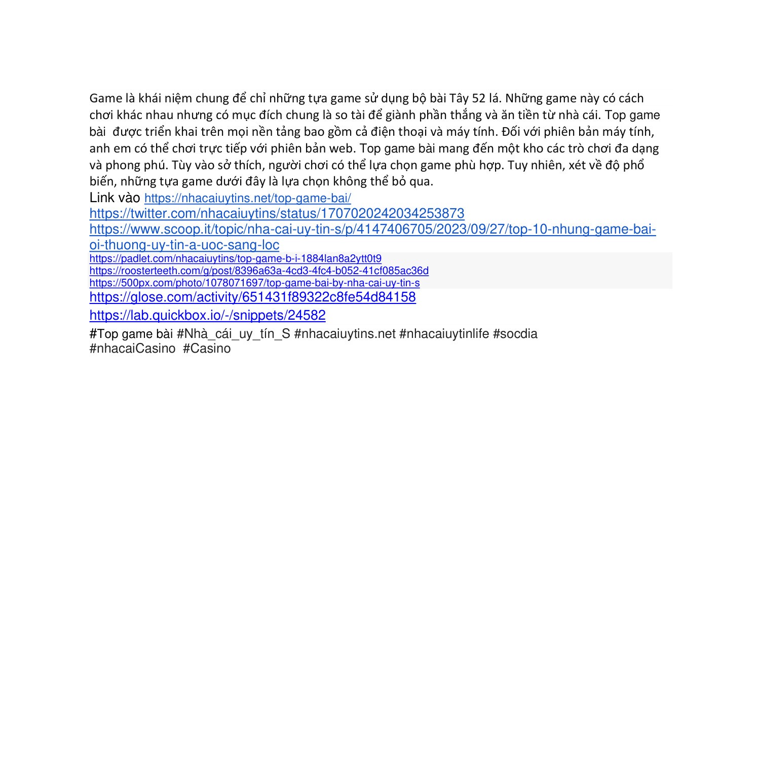 topgamebai.docx | DocDroid