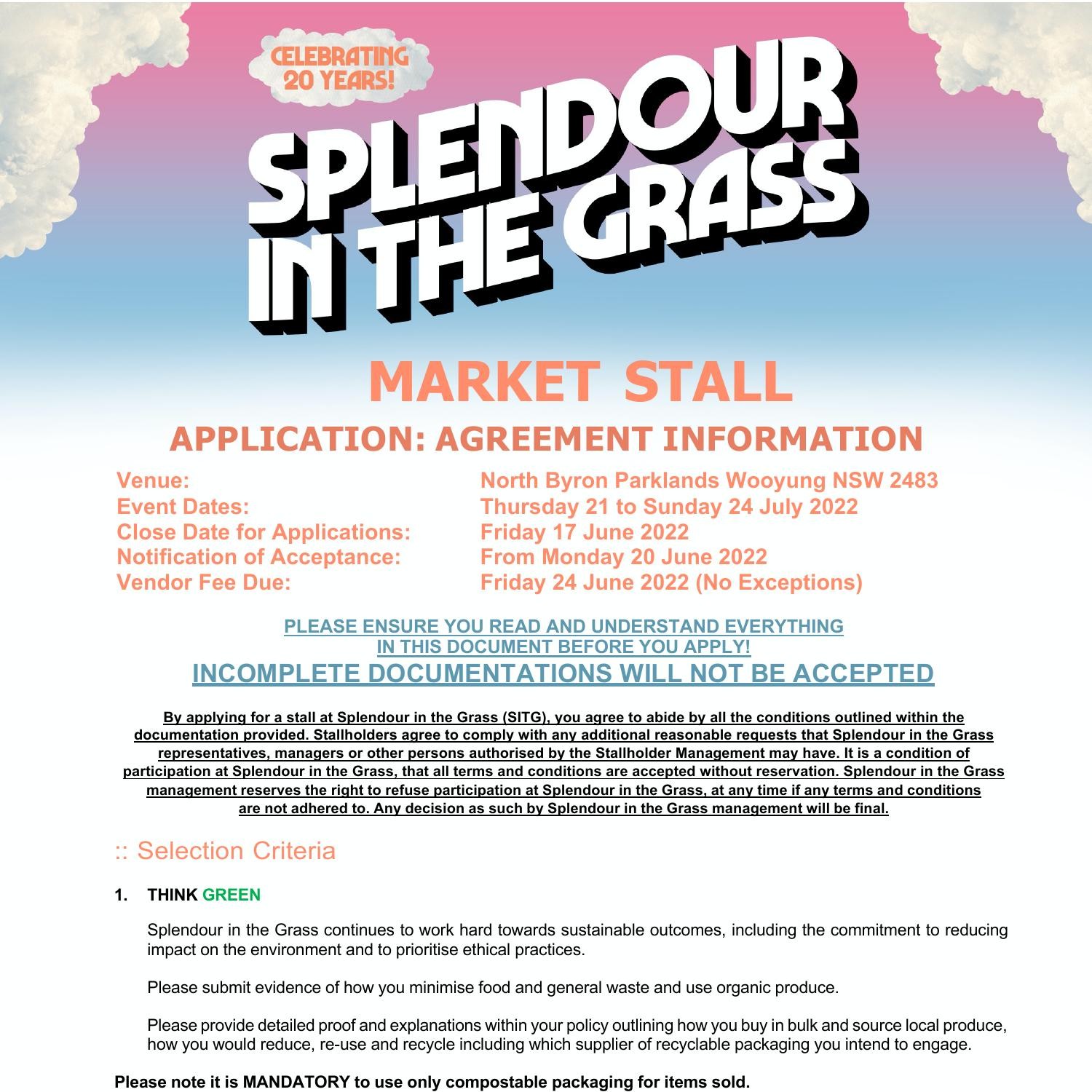 SITG22 MARKET STALL APPLICATION INFORMATION.pdf | DocDroid