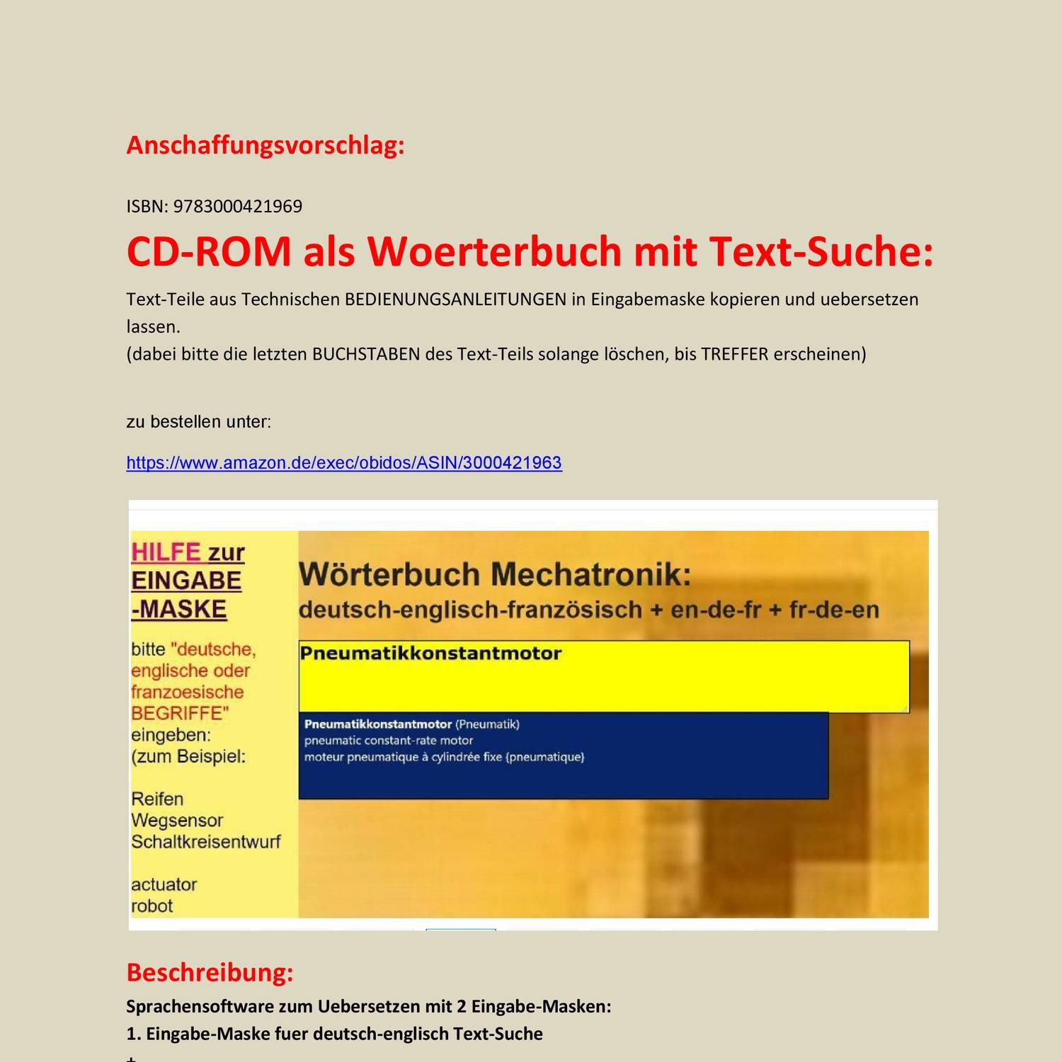 Technische Uebersetzung Deutsch englisch Text Beispiele pdf DocDroid