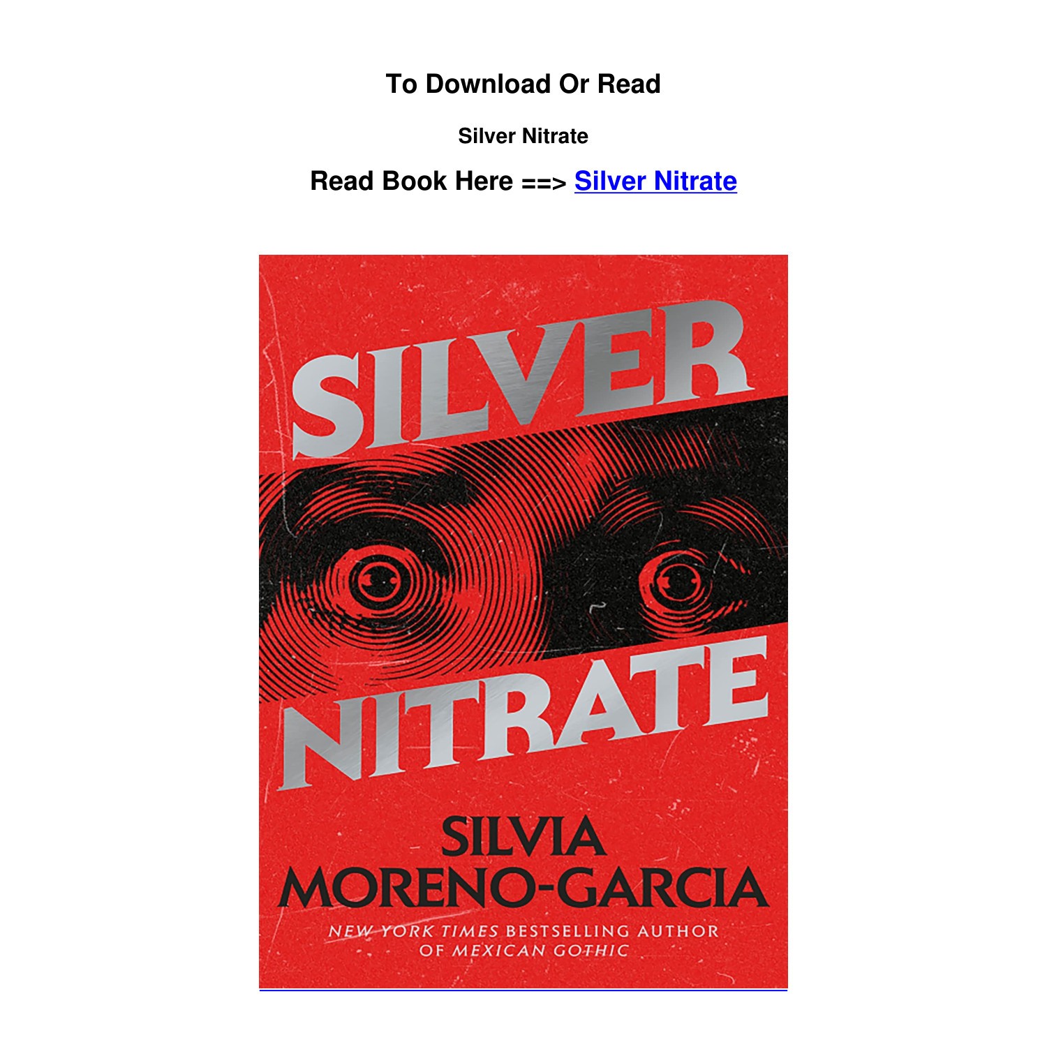 pdf Download Silver Nitrate BY Silvia Moreno Garcia.pdf | DocDroid