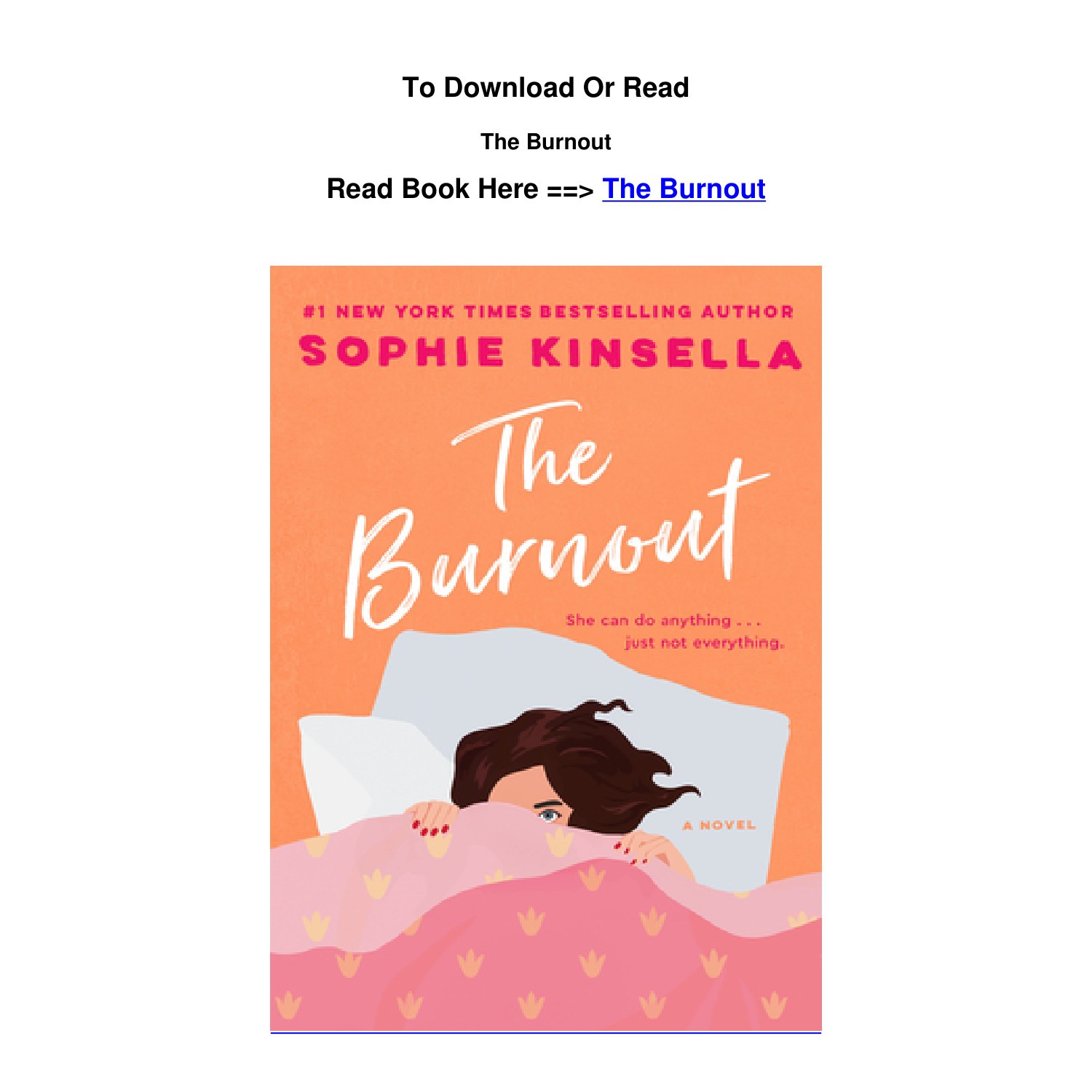 EPub download The Burnout By Sophie Kinsella.pdf | DocDroid