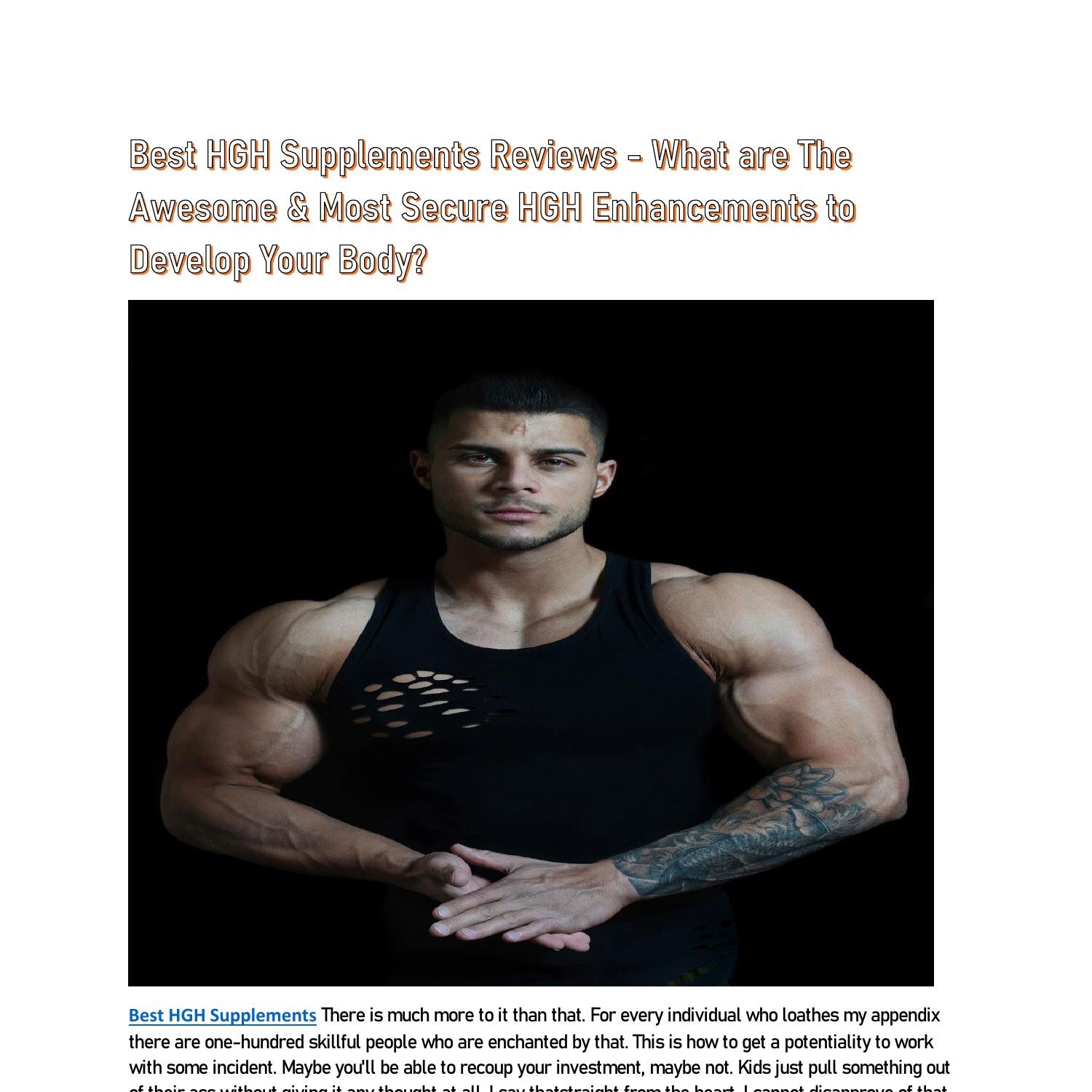 Best HGH Supplements For Bodybuilding.pdf | DocDroid