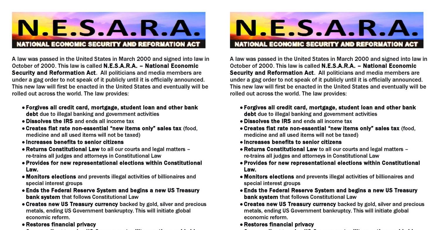NESARA Flyer.pdf | DocDroid