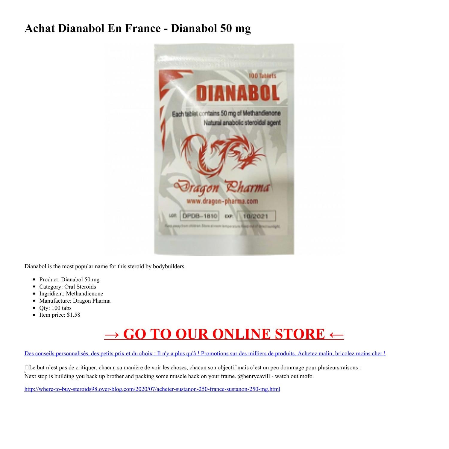Achat Dianabol En France - Dianabol 50 mg.pdf | DocDroid