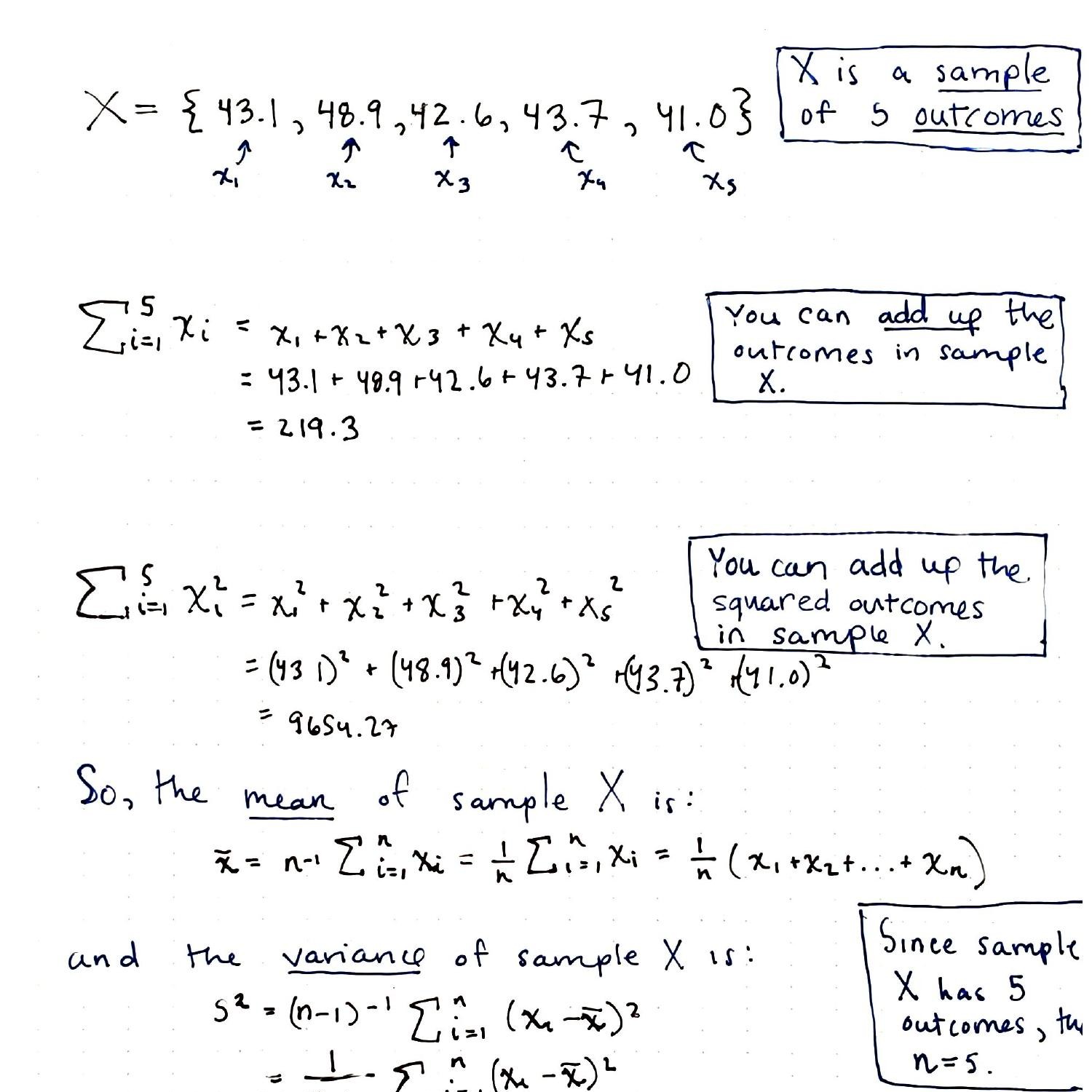 Stats Notation Pdf Docdroid