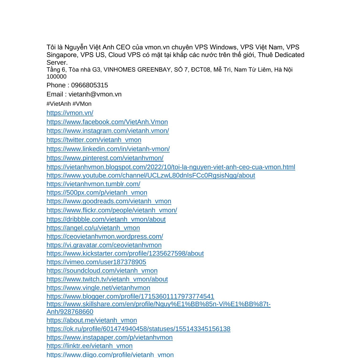 Tôi là Nguyễn Việt Anh CEO của vmon.docx | DocDroid