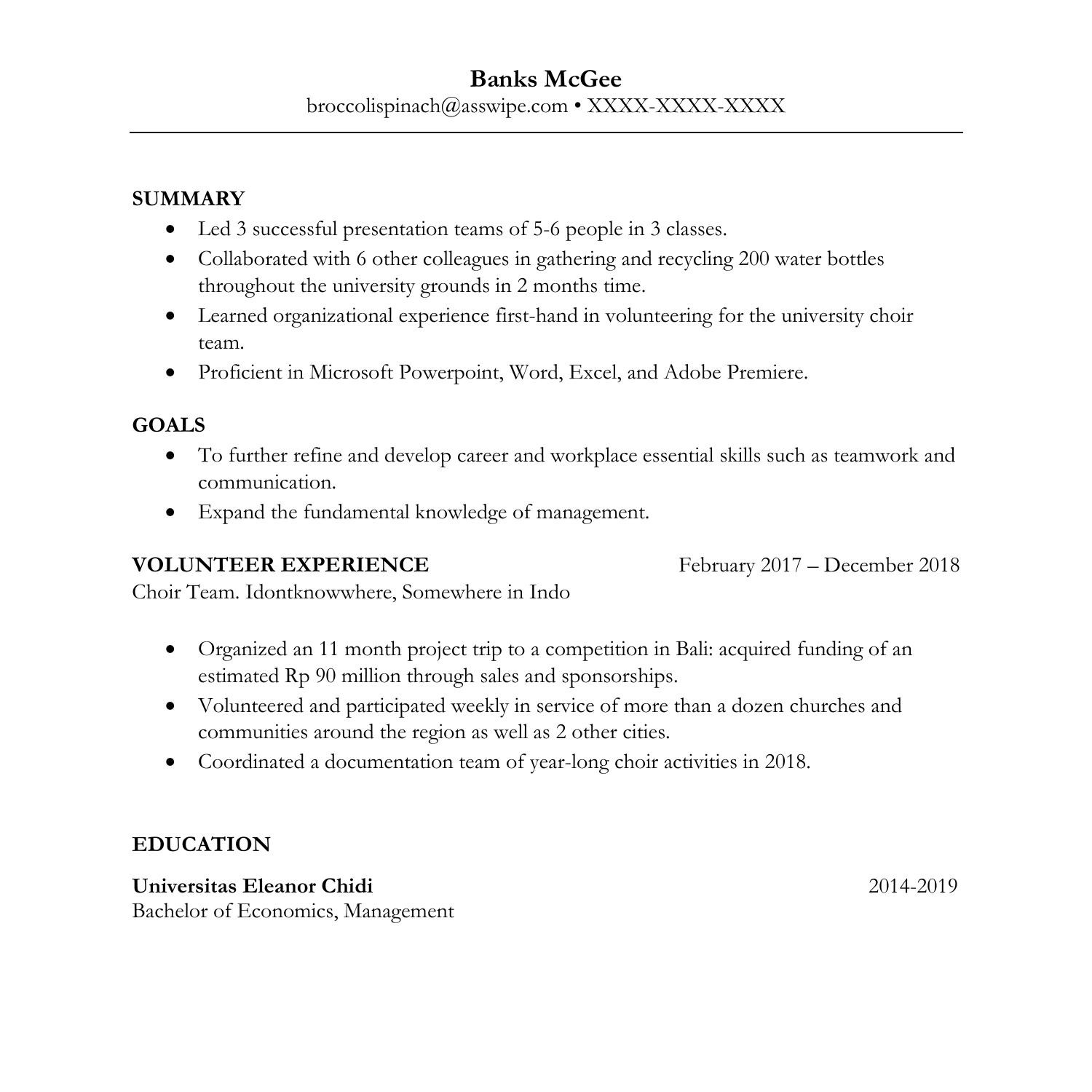 dummy CV.pdf | DocDroid