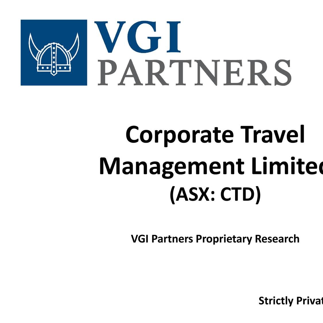 VGI-Partners_Presentation-on-Corporate-Travel-Management_October-2018 ...