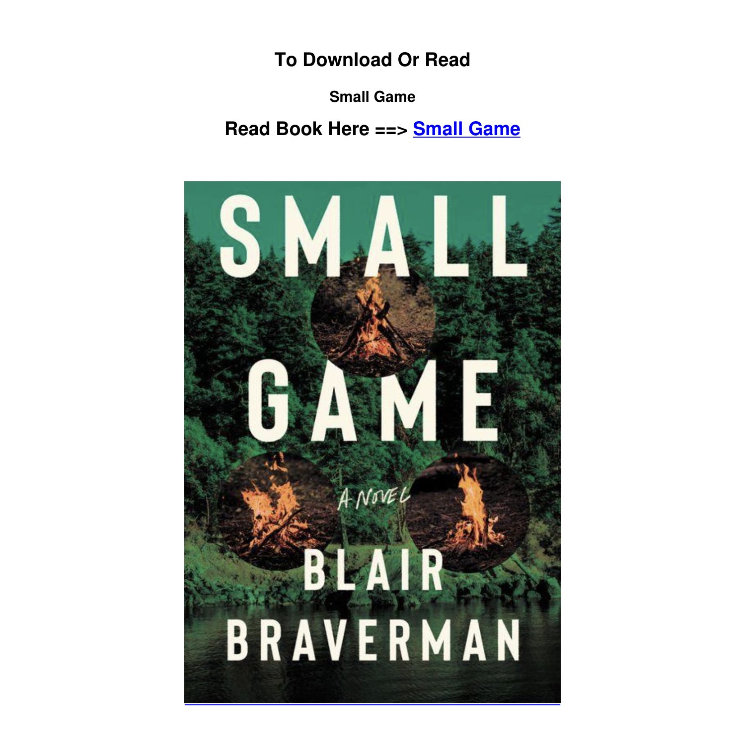 DOWNLOAD EPUB Small Game by Blair Braverman.pdf | DocDroid