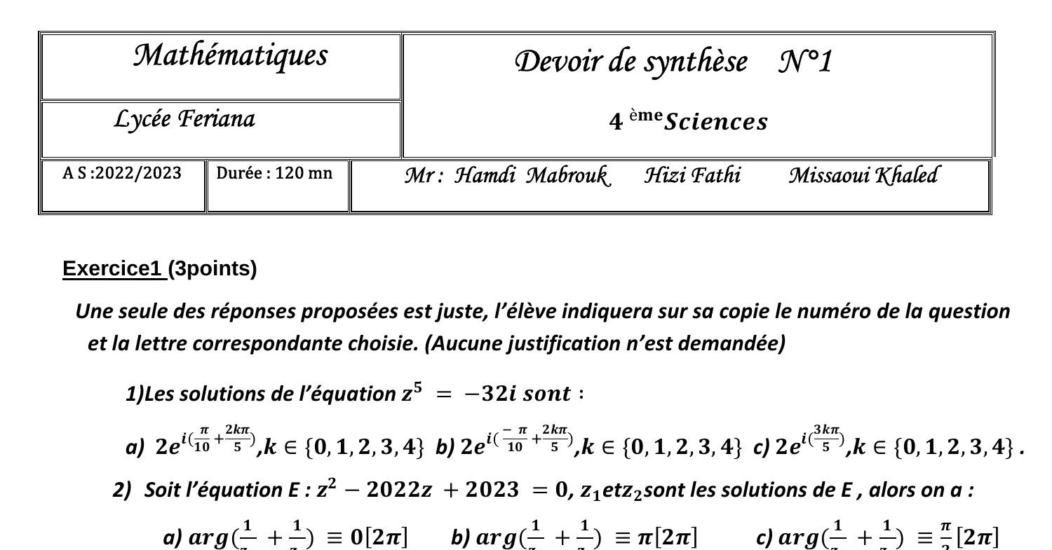 synthese 1 4 sciences 2022 2023.pdf | DocDroid