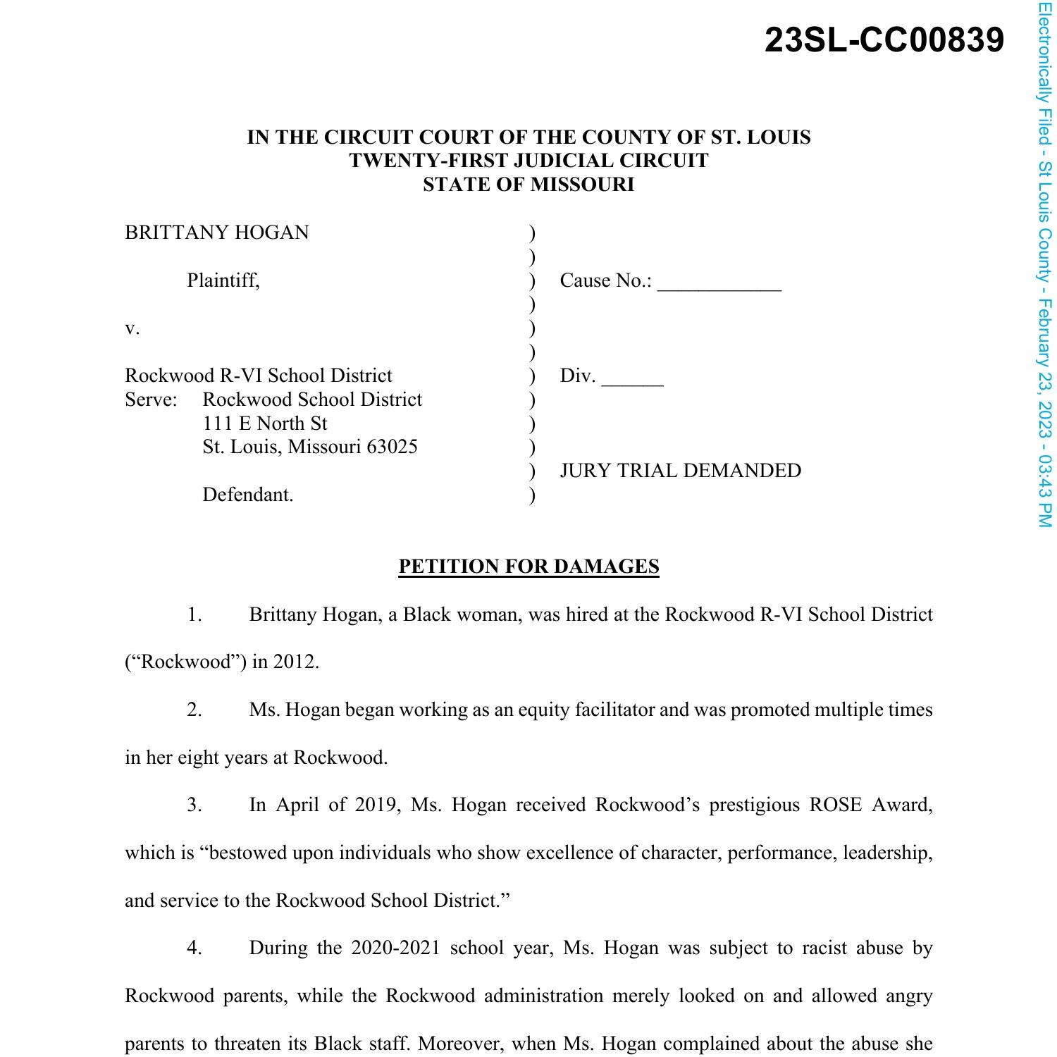 Brittany Hogan Lawsuit.pdf | DocDroid