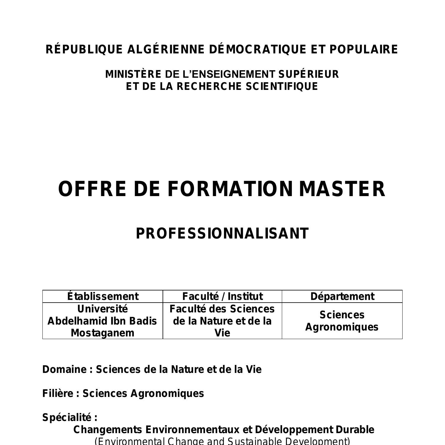 Offre de Formation Master Professionnalisant - MEHMED.pdf | DocDroid