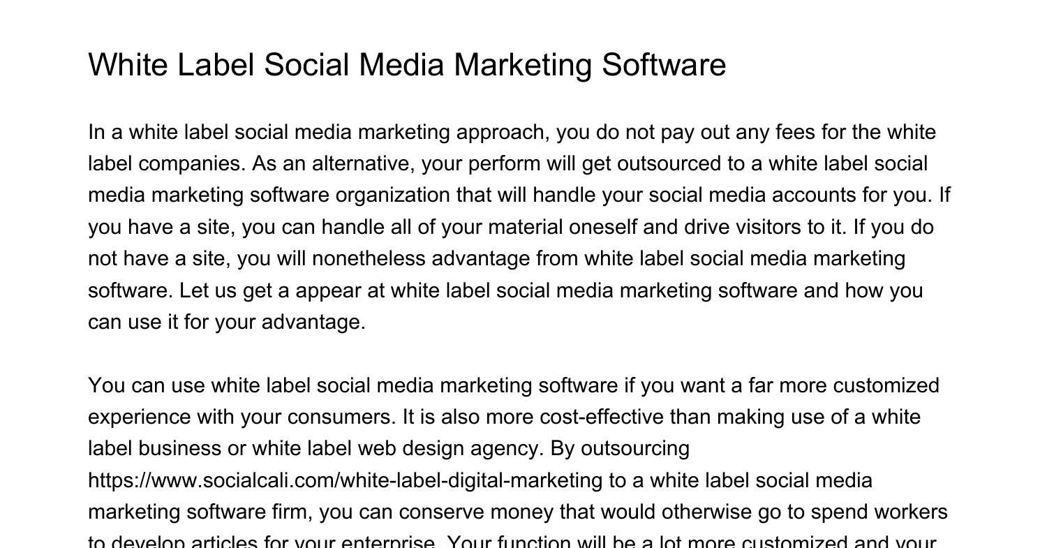 White Label Social Media Marketing Softwarenjdme.pdf.pdf | DocDroid
