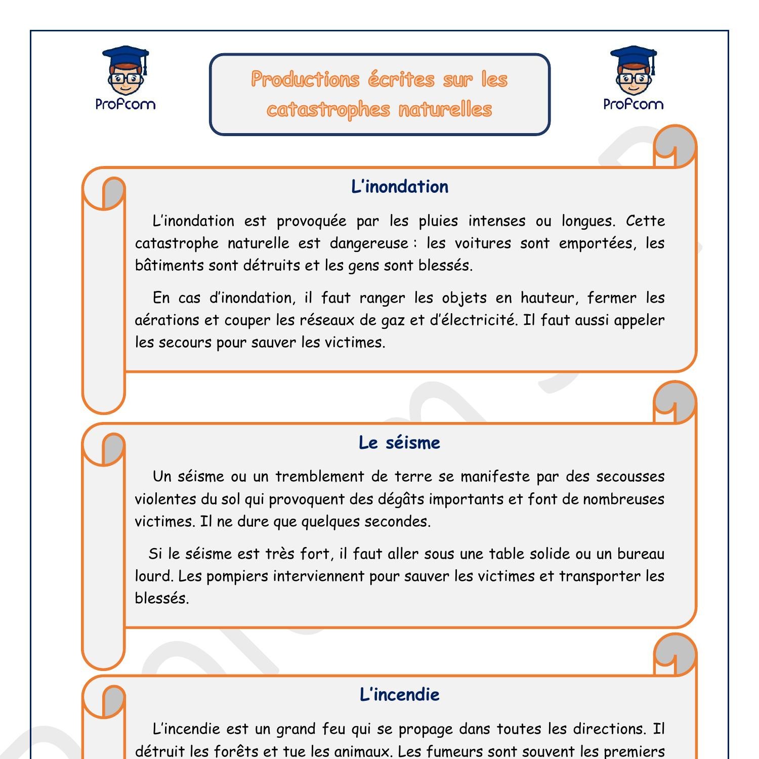 Les catastrophes naturelles.pdf | DocDroid