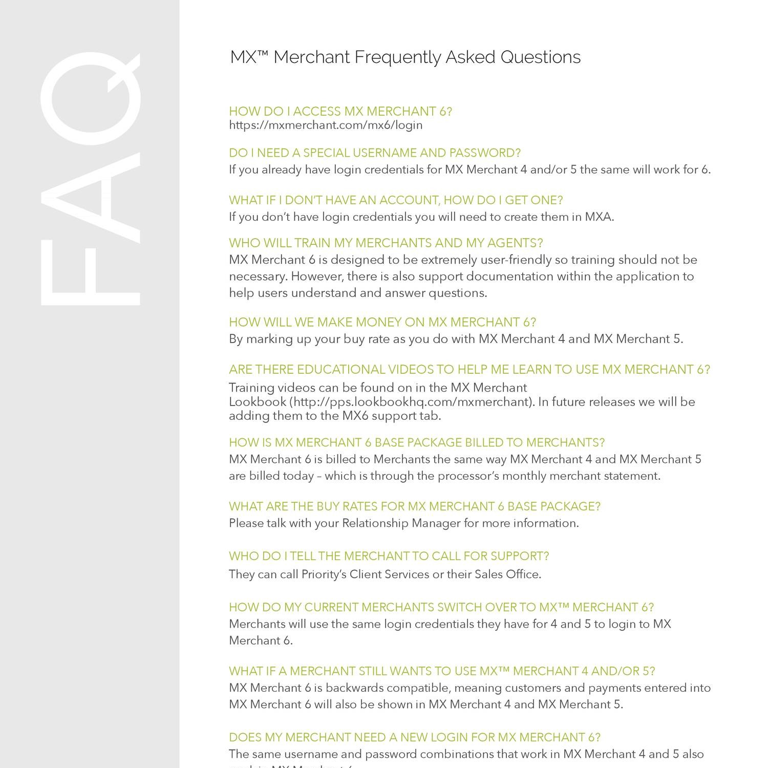 MX Merchant FAQ & Feature Matrix.pdf | DocDroid